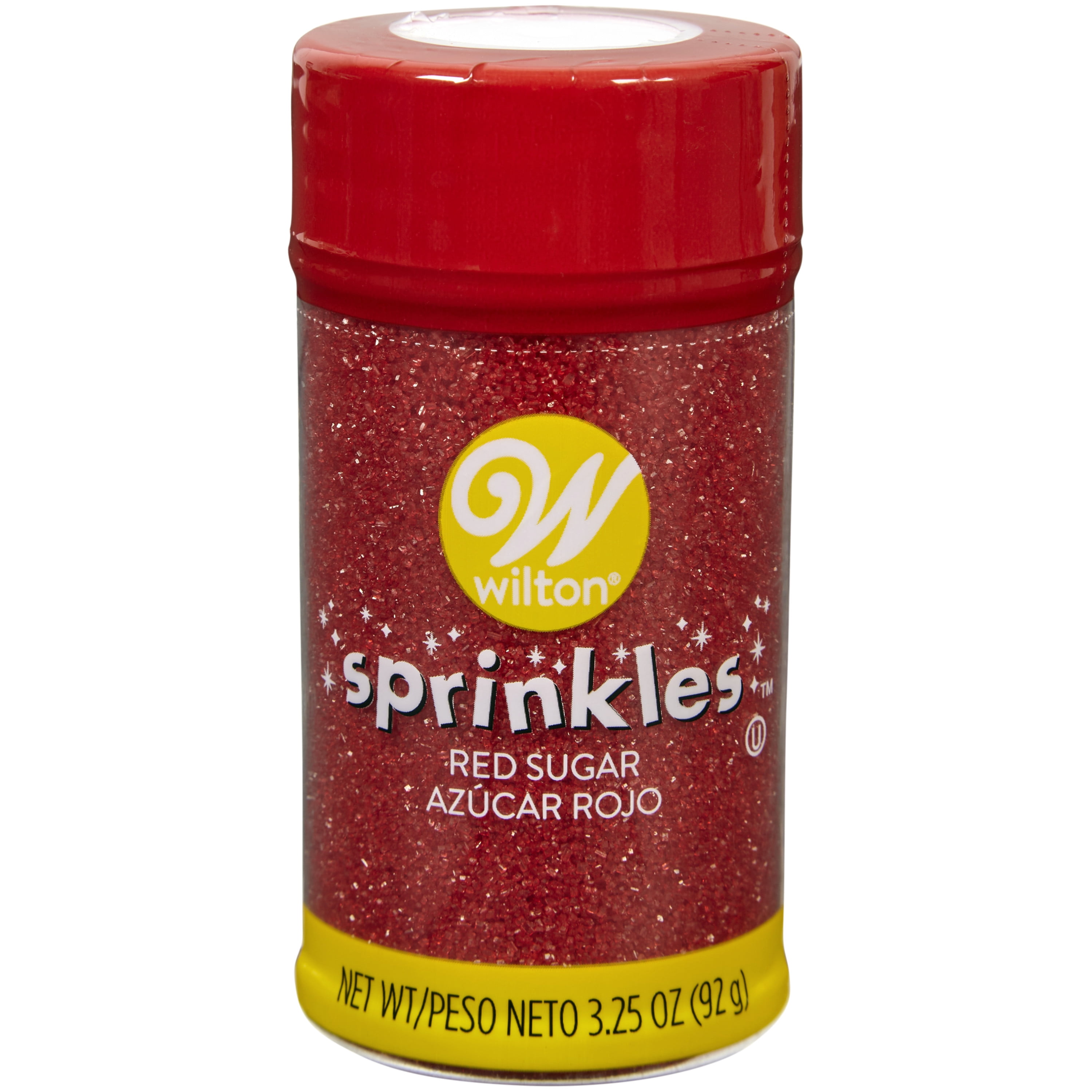 Wilton Red Sugar Sprinkles, 3.25 oz. - Walmart.com