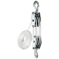 Heavy Duty Pulley Block System Mechanical Advantage 1100/2200Lbs ...
