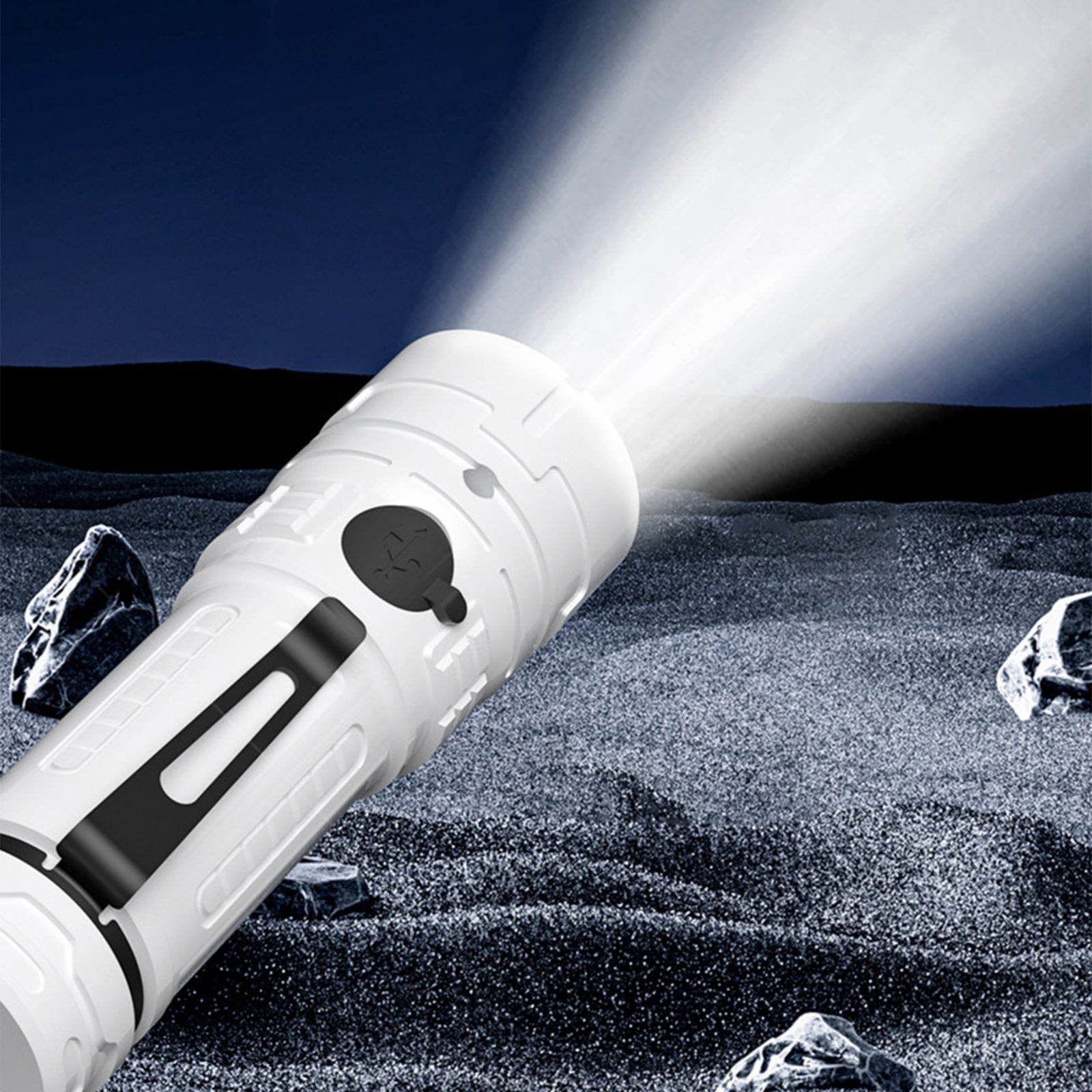 Fiudx Mini Linterna, Bombillas Led de Alta Luminosidad, Clip Metálico ...