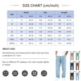 Baggy for Men Wide Leg Drawstring Elastic Cotton Straight Pants Hip Hop ...