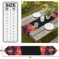 Black Woman Table Runner Linen Burlap Table Runner 72 Inches Long ...