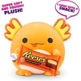 ZURU's 14 inch Super Soft Plushie Snackles Axolotl with Reese's Pieces ...