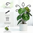 4 Pack Metal Small Plant Trellis for Potted Plants，Metal Indoor ...