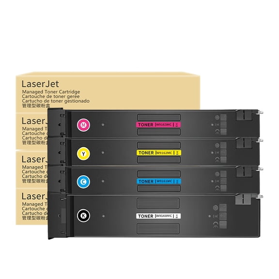W9170MC W9171MC W9172MC W9173MC Compatible Toner Cartridge 4 Packs for ...