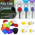 SharkTRUE 12PCS Silicone Key Cover Random Color to Distinguish Conven ...