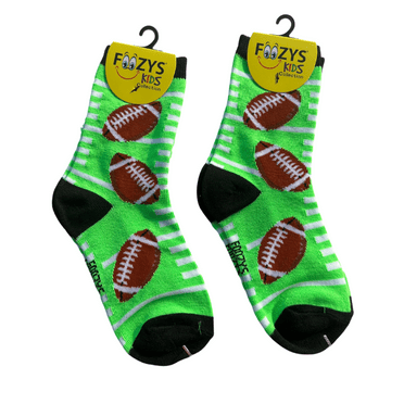 Foozys Kids Boys Fun Soccer - Crazy Funny Cool Colorful Crew Socks ...