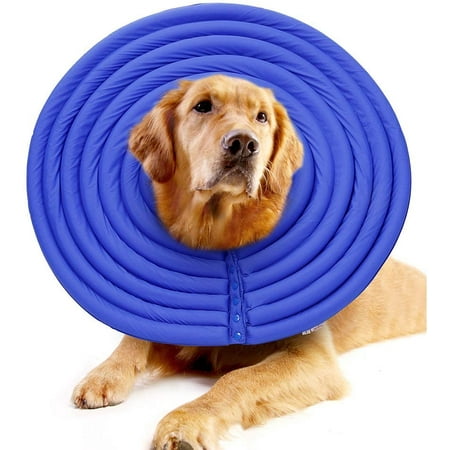 Waterproof Dog & Cat Recovery Collar - Pet Soft Comfy Cone E-Collar ...