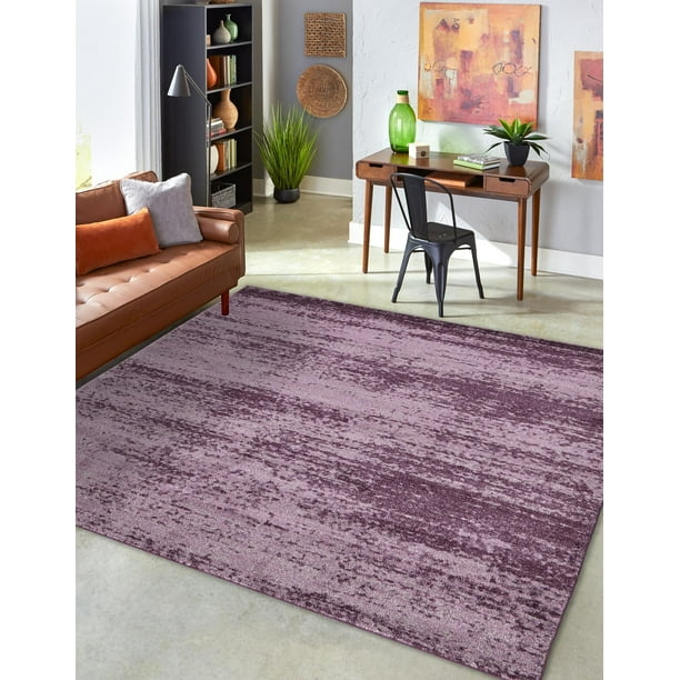 Rugs.com Angelica Collection Rug – 8 Ft Square Violet Medium Rug ...