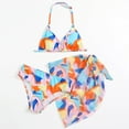 Little Girls Swimsuits Size 6-7 Toddler Baby Girls 3 Piece Swimsuits ...