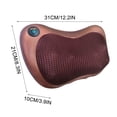 Gallickan Electric Back Neck Massager Pillow with Heat, 8 Deep Tissue ...