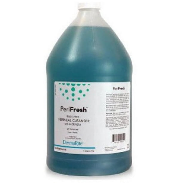 DermaRite Perifresh Perineal Wash, Liquid 1 gal. Jug Fresh Fruit Scent ...