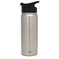 Simple Modern Summit 18 oz Silver and Black Double Wall Vacuum ...