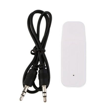 NEW 3.5mm USB Wireless Music Audio Stereo Receiver Adapter Dongle one ...