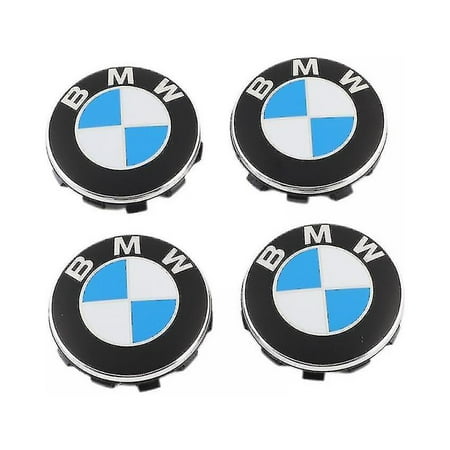 Best,4-piece Car Wheel Cover, Bmw Logo 56mm Wheels, Center Wheel Cover ...