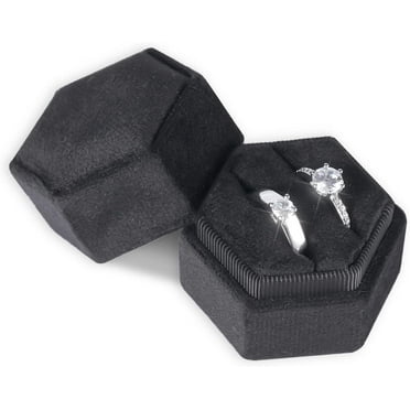 Lexon LED Diamond Ring Box Jewelry Wedding Engagement Proposal Lighted ...