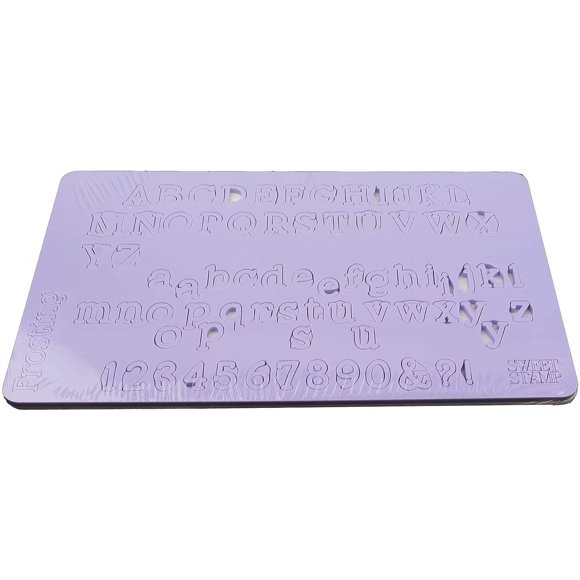 Edible Letters Cake Decorating