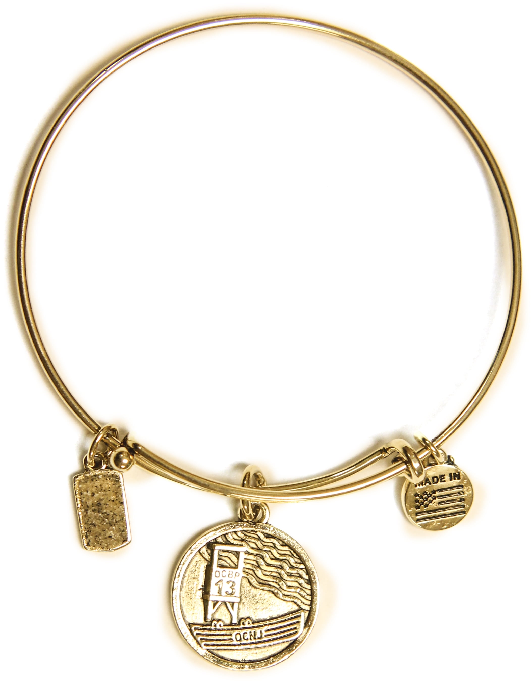 Ocean City Expressions Adjustable Wire Bangle Bracelet - Lifeguard ...