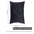 Long Strip Polyester Pillowcase Without Pillow Core Hidden Zipper ...