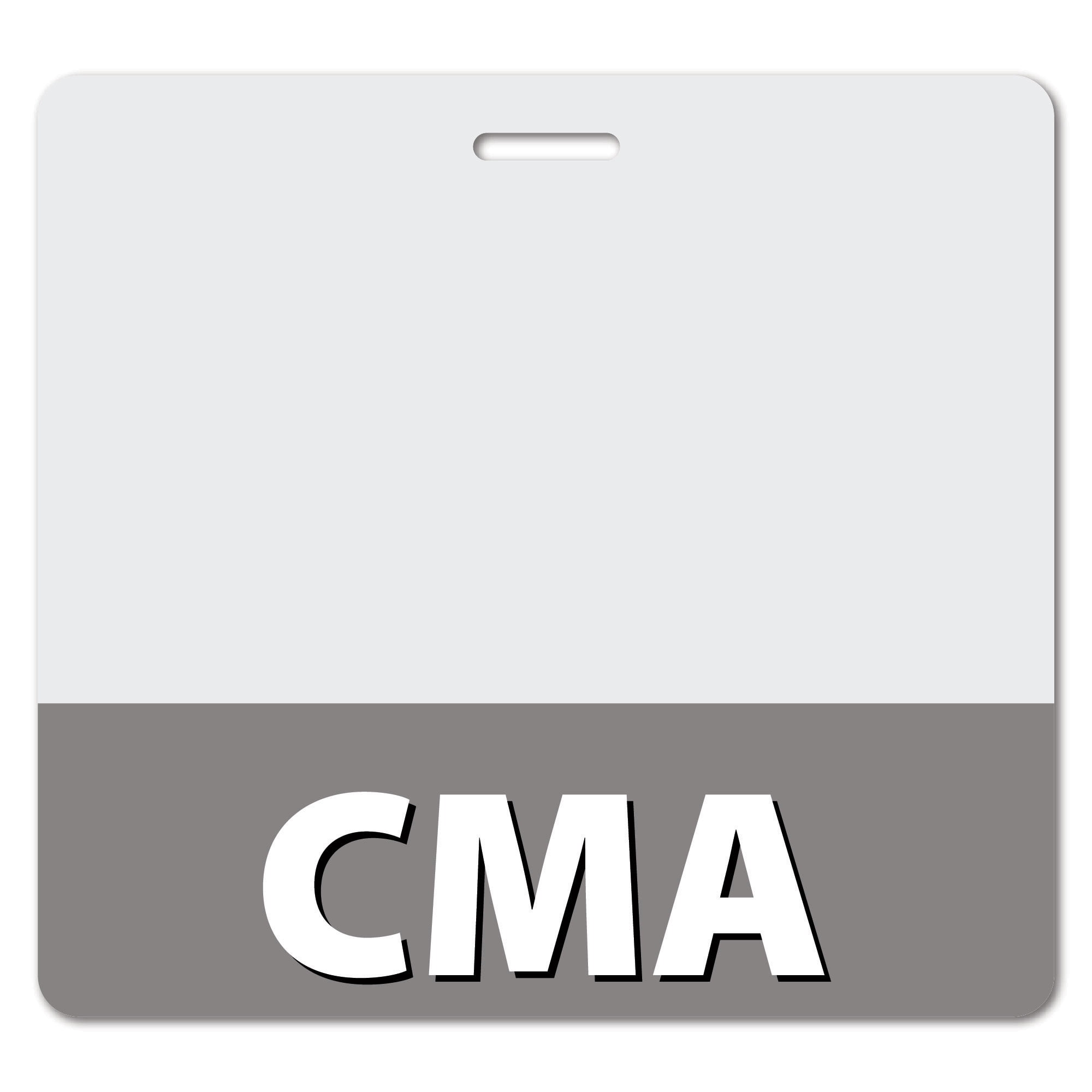 CMA Heavy Duty Horizontal Gray (50 pack) - Spill & Tear Proof Cards - 2 ...