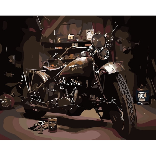 Painting Motorcycle