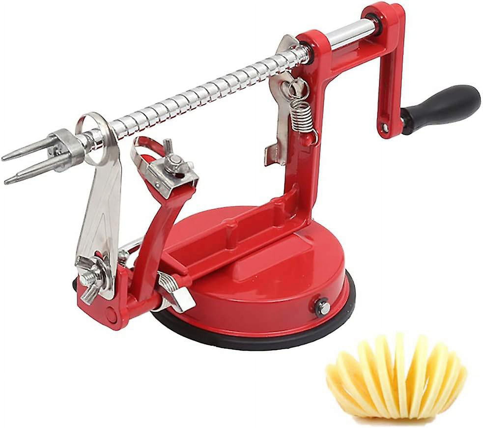 nipocaio Apple Peeler, Stainless Steel Apple Corer Slicer Peeler ...