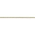 Primal Gold 10 Karat Yellow Gold 1.15mm Carded Cable Rope Chain ...