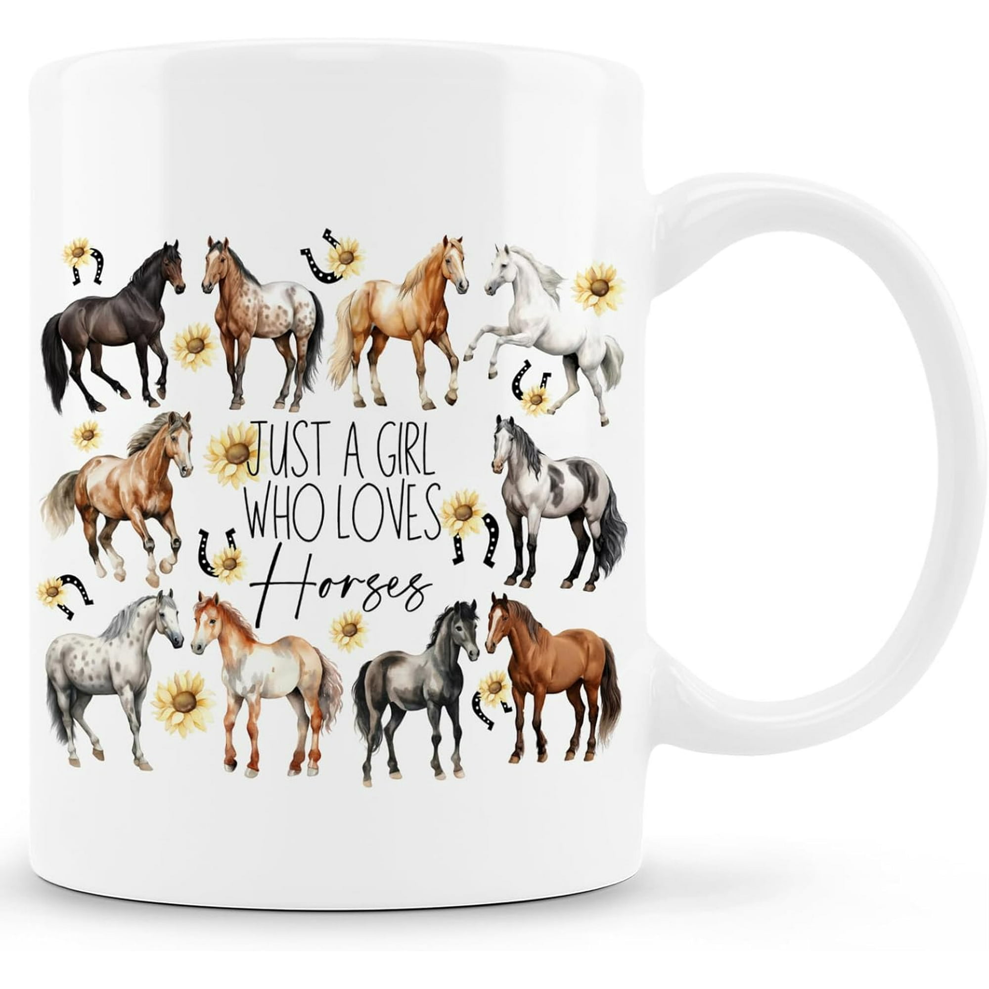 Click here for Unbranded Just A Girl Who Loves Horses Mug  Horse... prices