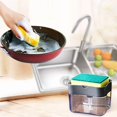 Portable Kitchen Detergent Press Soap Dispenser, Dishwashing Liquid ...