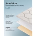 Soundsbay Sound Proofing Panels Self-Adhesive, 12 Pack Honeycomb ...