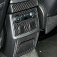 5Pcs For 2011-14 Ford Explorer Carbon Fiber Rear Central Console Kit ...