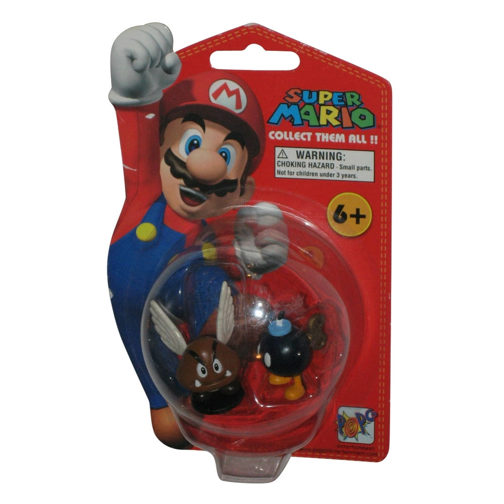 Nintendo Super Mario Bros. Paragoomba & Ba-Bomb Popco Mini Figure Set ...