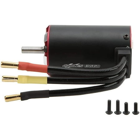 RC Car Brushless Motor, 3660 3200KV Supersonic 4 Pole Motor for Tamiya ...