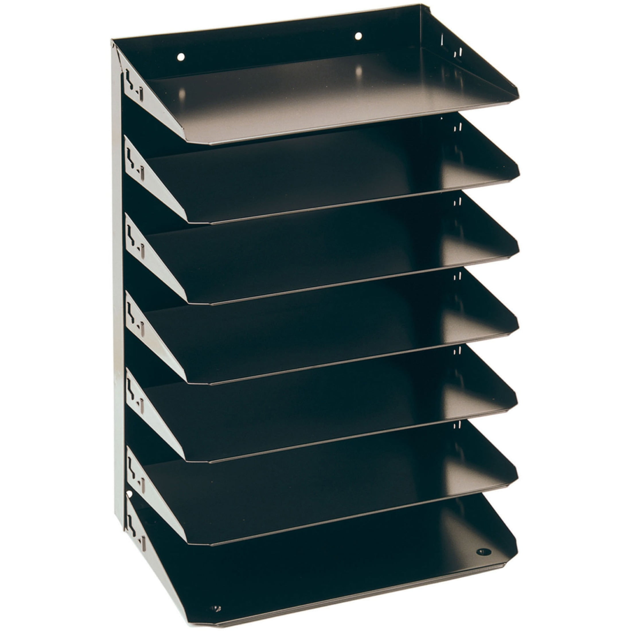 MMF, Horizontal Desk File Trays, 1 Each, Black - Walmart.com
