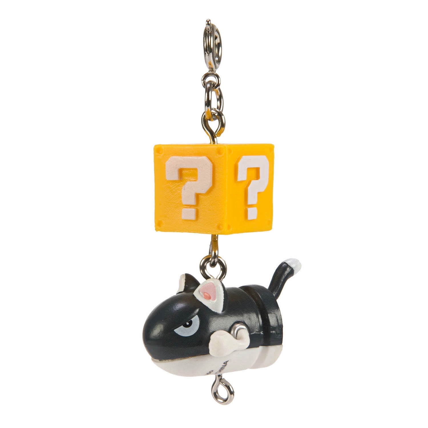 Super Mario 3D World Collection Cat Bullet Bill Capsule Keychain ...