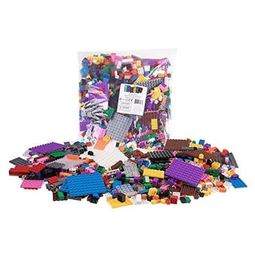 Strictly Briks Stackable Baseplates - Set of 8 in Blue, Green, Gray ...