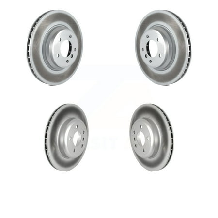 Front Rear Coated Disc Brake Rotors Kit For 2013 BMW 335i F30 body code ...