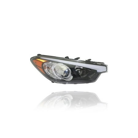 Headlight Assembly - TYC Compatible/Replacement for '14-16 Kia Forte/5 ...