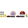 Jazwares Pokémon Surprise Attack Poke Ball Battle Game: Pikachu (Female ...