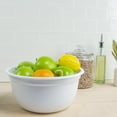Mainstays 6 Quart Mixing Bowl Polypropylene White
