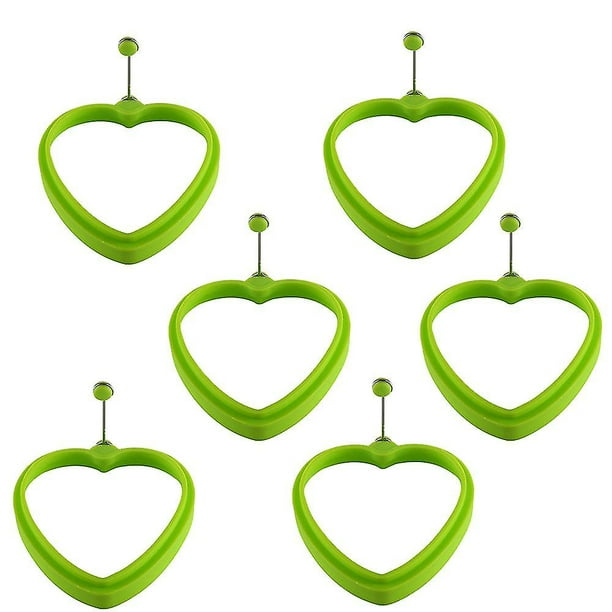 4pack Silicone Egg Rings, Food Grade Egg Cooking Rings, Non Stick Frie ...