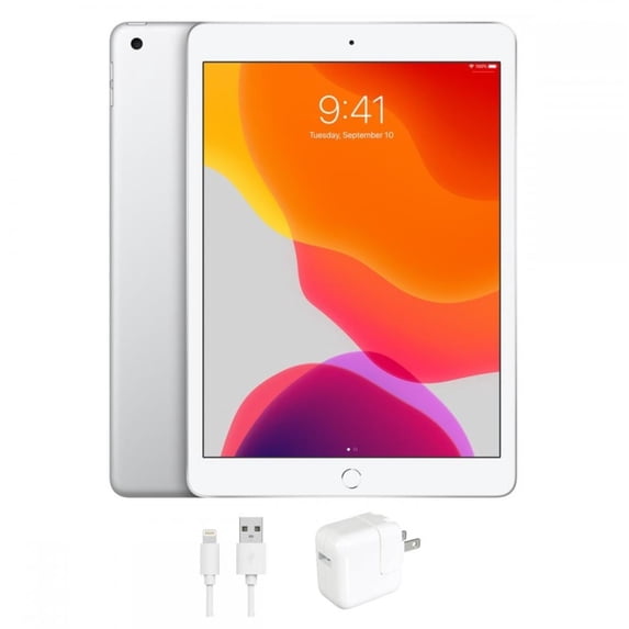 Restored Apple iPad 7 (7th Gen, 2019), 128GB, WiFi, Silver - (A2197 ...