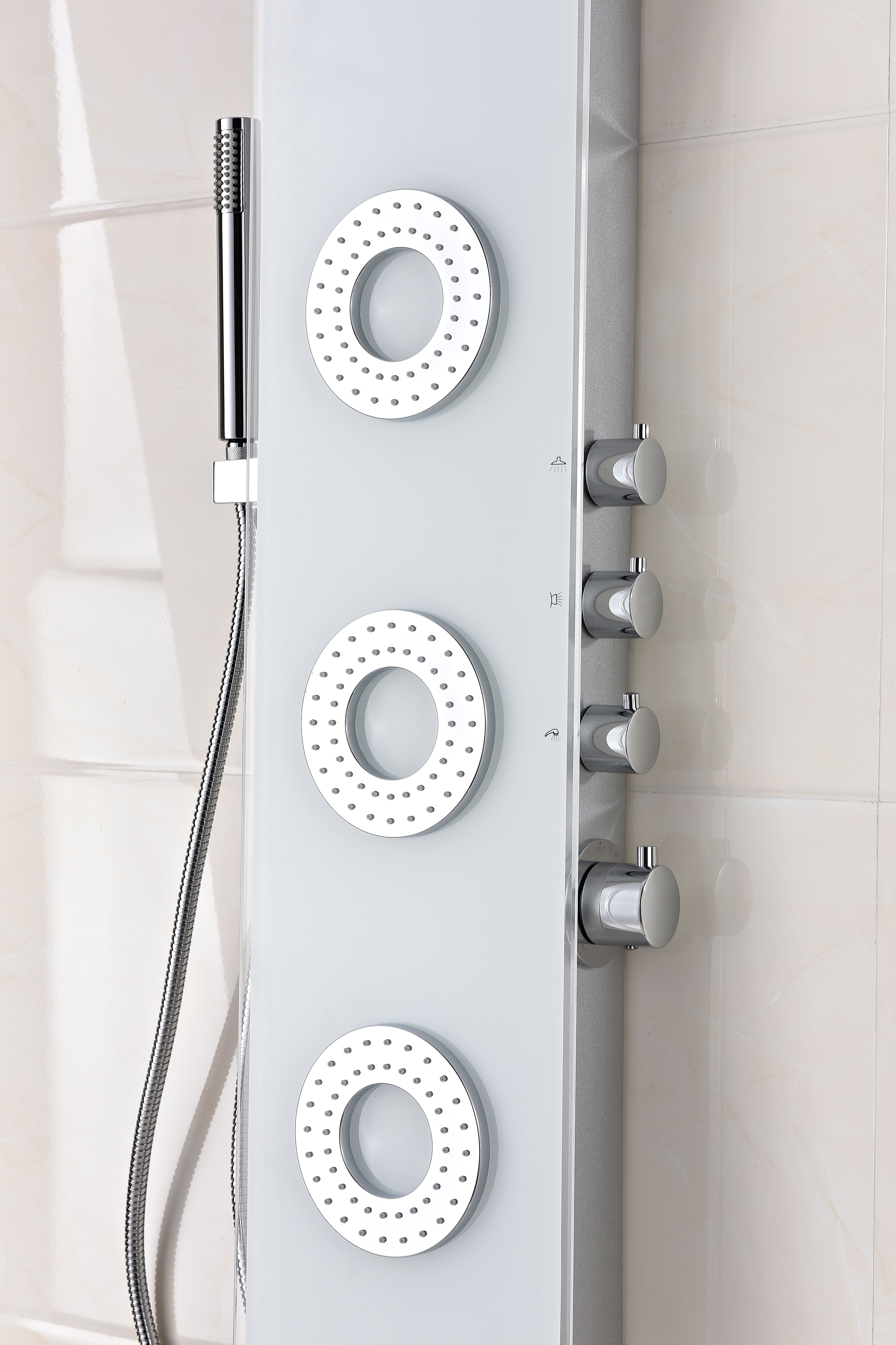 Buy Lynx 58 in. 3-Jetted Full Body Shower Panel with Heavy Rain Shower ...