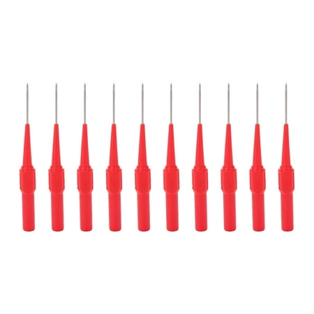 Puncture Free Test Probes,10Pcs 1mm Pen Point Test Probesfor Banana ...