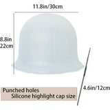 Professional Reusable Highlighting Caps with Hook for Hair Color ...