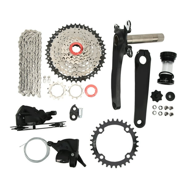 T Flywheel Bike Groupset,8 Speed Groupset Hollow Speed Groupsetwith ...