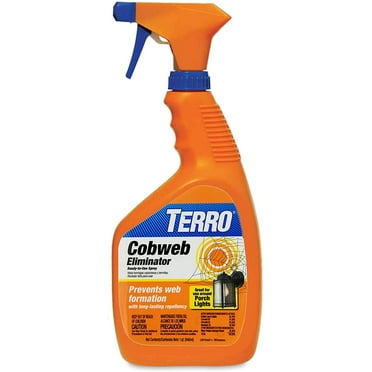 TERRO Indoor & Outdoor Spider Control, Cobweb Repellent and Eliminator ...