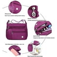 Mintegra Women Shoulder Handbag Roomy Multiple Pockets Bag Ladies