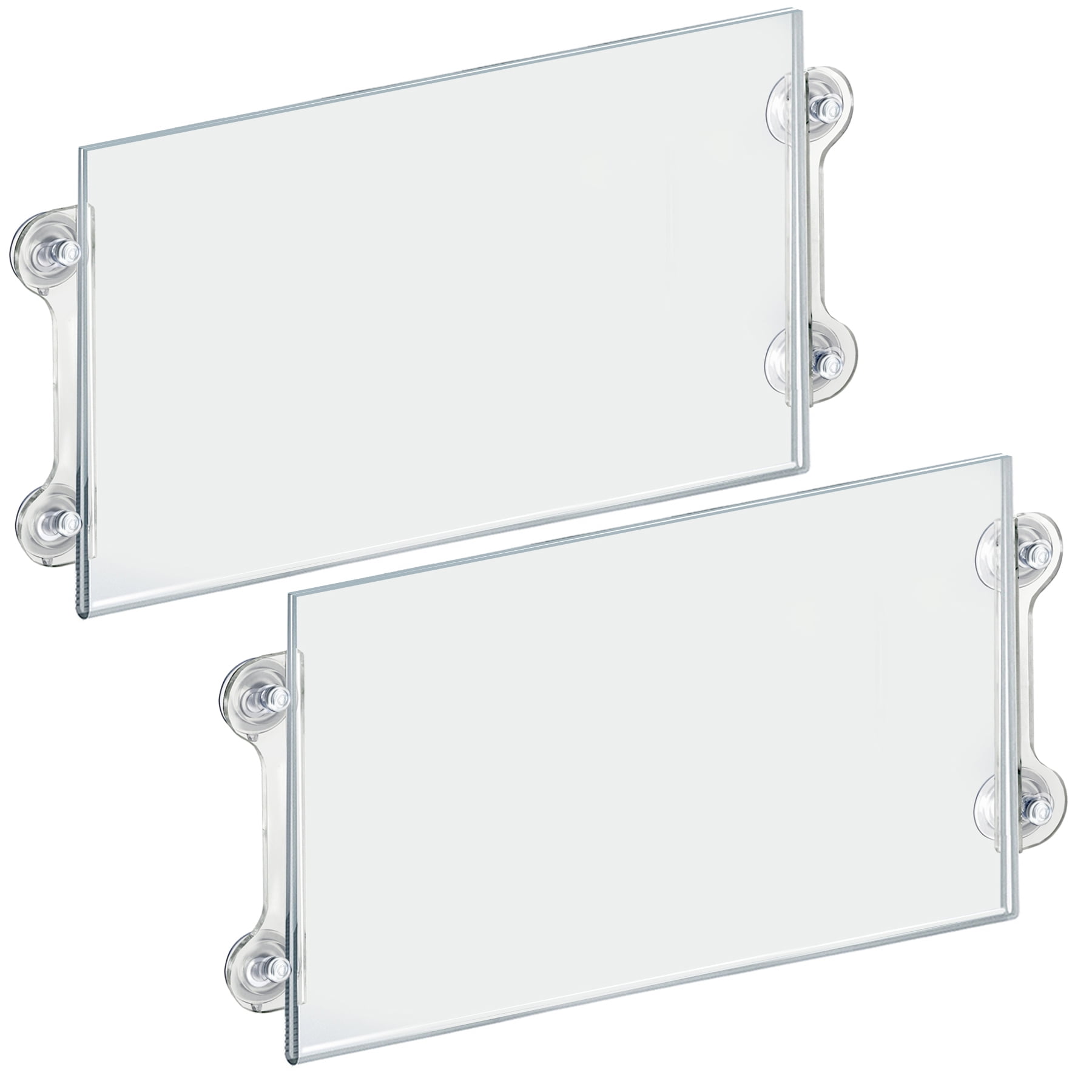 Azar Displays 106609 Clear Acrylic Window/Door Sign Holder Frame with ...