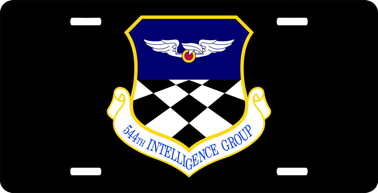 U.S. Air Force 544th Intelligence Group License Plate - Walmart.com