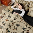 Castle Fairy Female Men Mallard Duck Bedding Comforter Set,Animal ...
